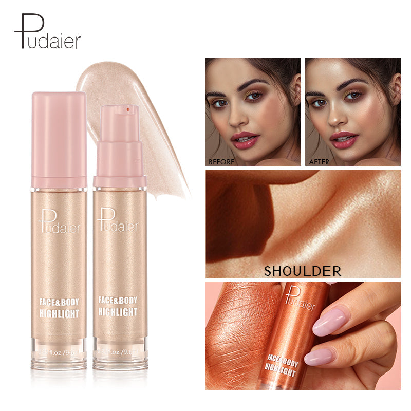 Face & Body Liquid Highlighter – Pudaier Cosmetics UK